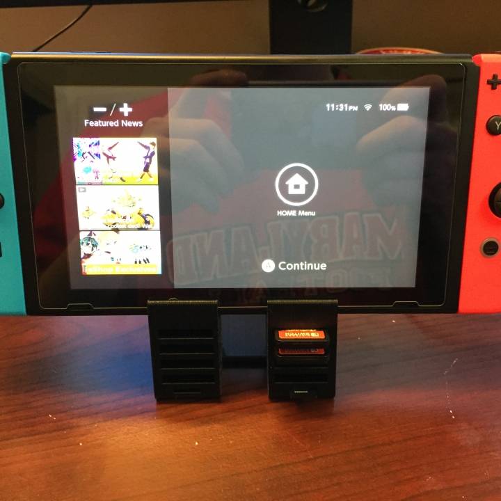 3D Printable Nintendo Switch Stand by Andrew Comer