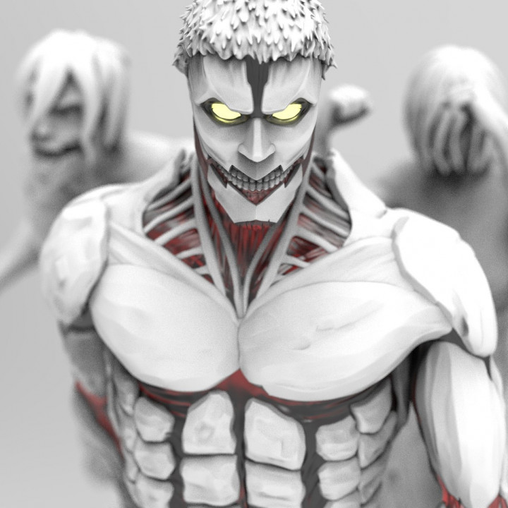 3D Print of Attack on Titan - Female Titan by Ink3D-AR