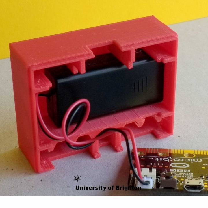 3D Printable microbit box by University of Brighton