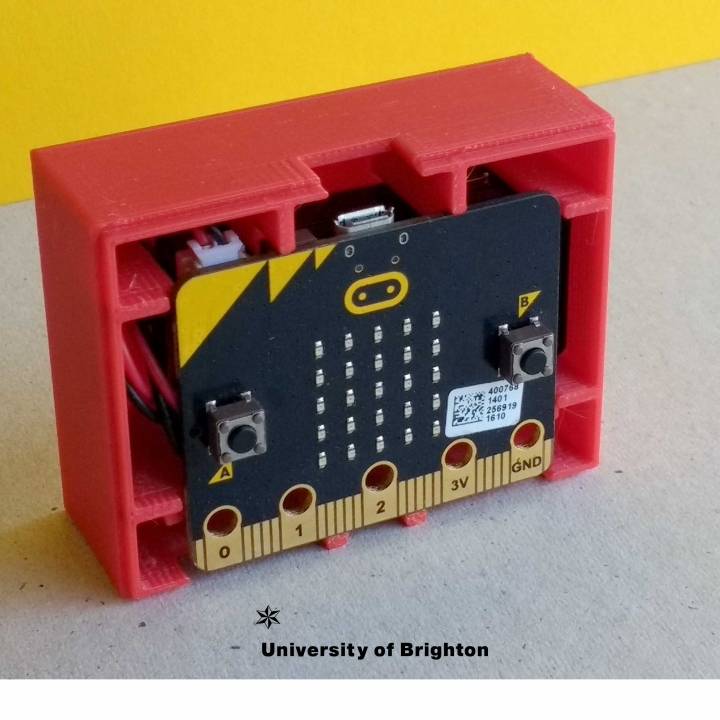 3D Printable microbit box by University of Brighton