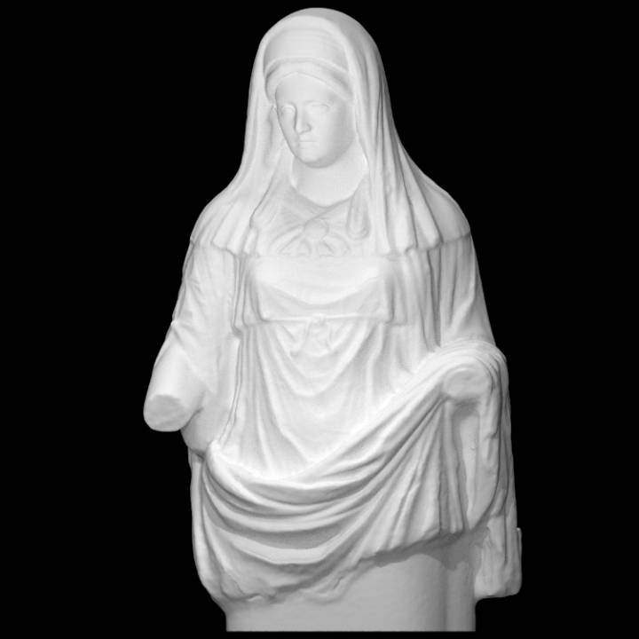 3D Printable Vestalis Maxima by Scan The World