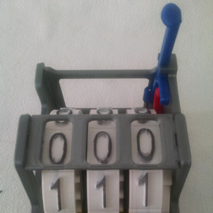 3D Print of Mechanical Counter by AC6B