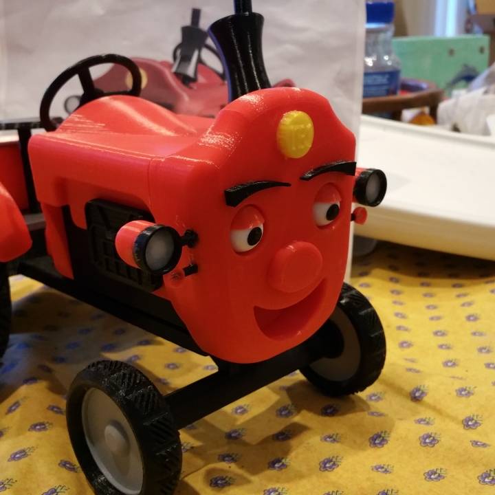 3D Printable Tec The Tractor by Yakov Gorodnitsky