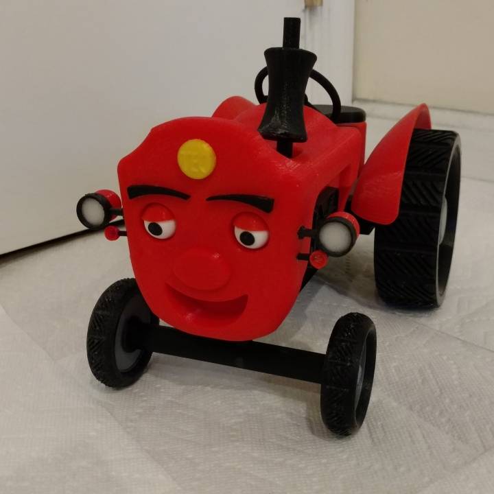 3D Printable Tec The Tractor by Yakov Gorodnitsky