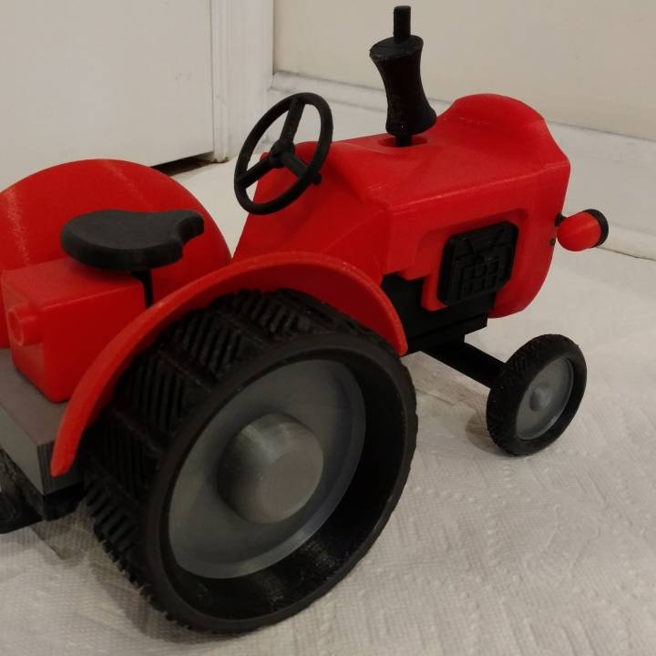 3D Printable Tec The Tractor by Yakov Gorodnitsky