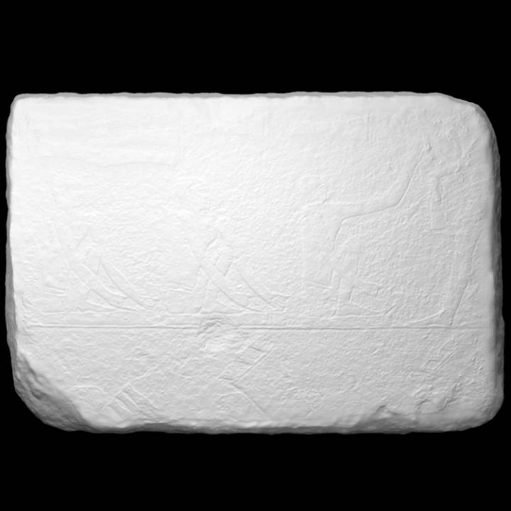 3D Printable Limestone relief by Christian Levett and The Mougins Museum