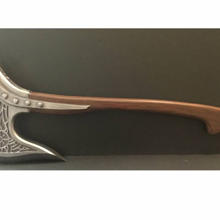 3D Printable Dawnguard Axe (Skyrim) by Cody Jackson