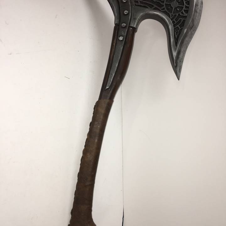 3D Printable Dawnguard Axe (Skyrim) by Cody Jackson