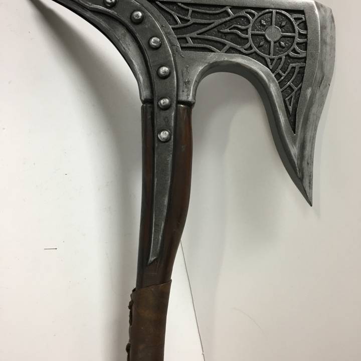 3D Printable Dawnguard Axe (Skyrim) by Cody Jackson