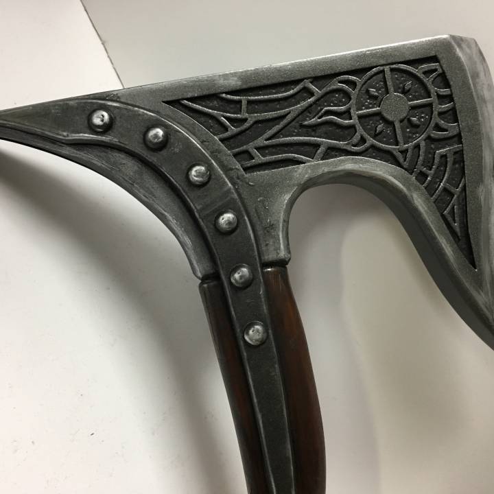 3D Printable Dawnguard Axe (Skyrim) by Cody Jackson
