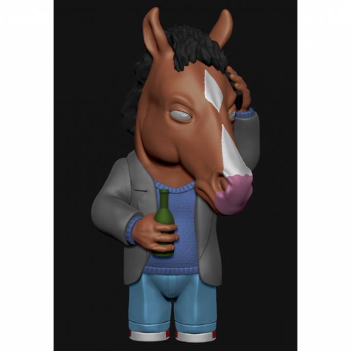 3D Printable Bojack by Ben-3D