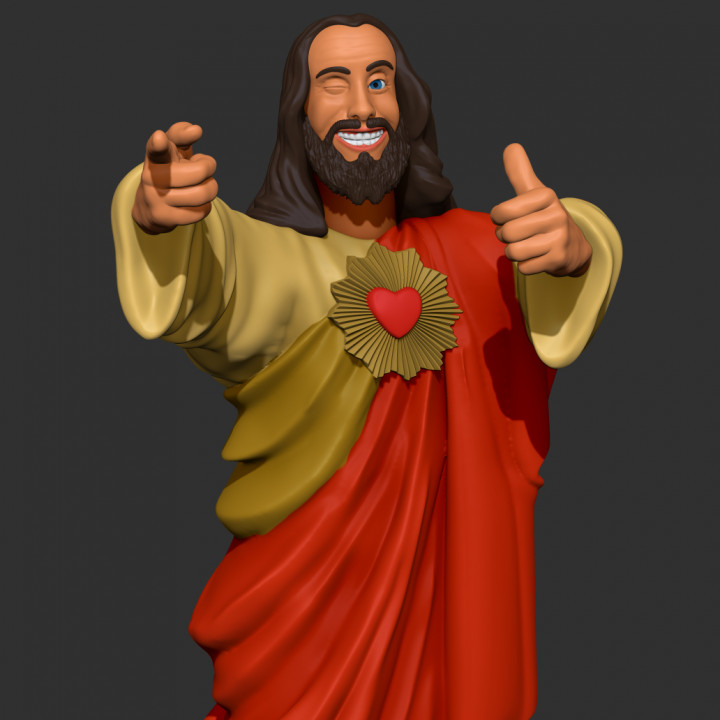 3D Printable Buddy Christ by Ben-3D
