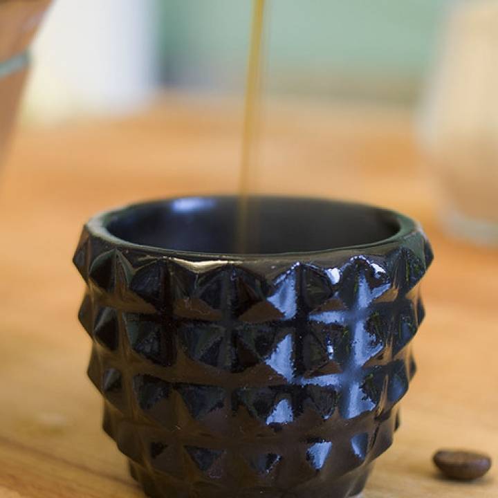 3D Printable Rock Mug by David Bizer