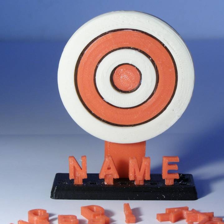 3D Printable Target by 3D-IN
