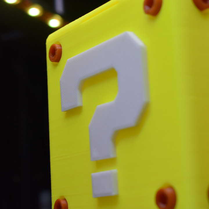 3D Print of Mario box by 3DThirteen