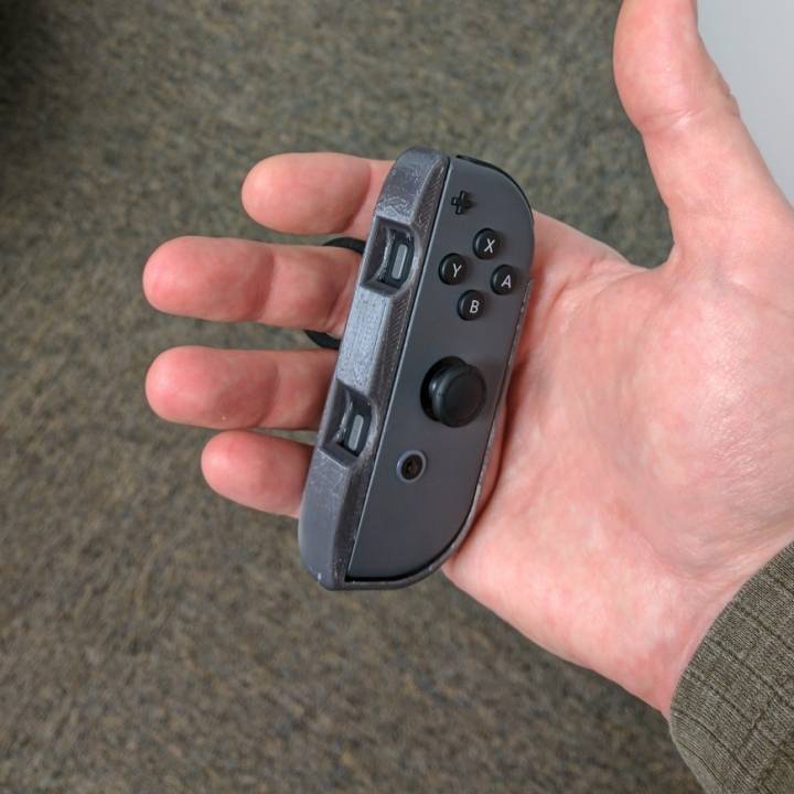 3D Printable Nintendo Switch Joy-Con Cradle Ring by Jon Dunfee