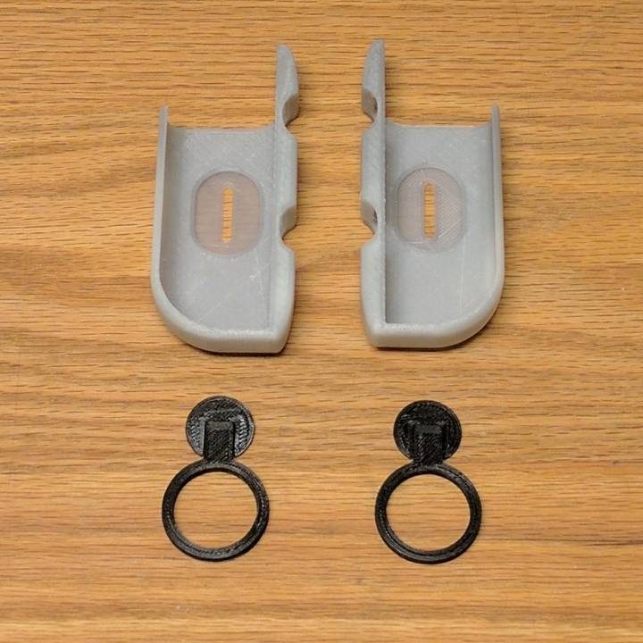 3D Printable Nintendo Switch Joy-Con Cradle Ring by Jon Dunfee