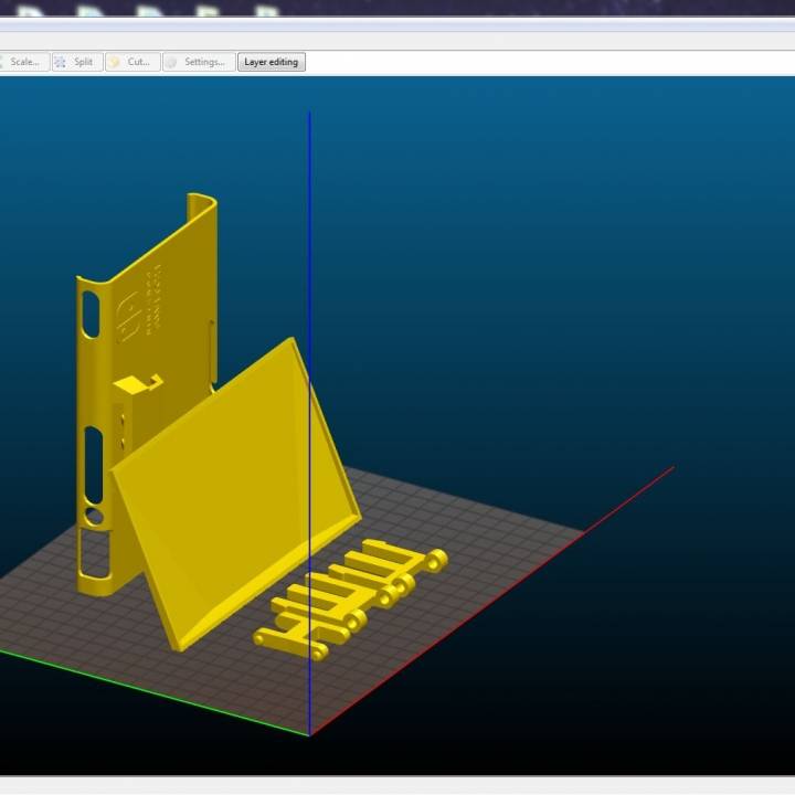 3D Printable Nintendo SWITCH multifunctional cover by Vlad
