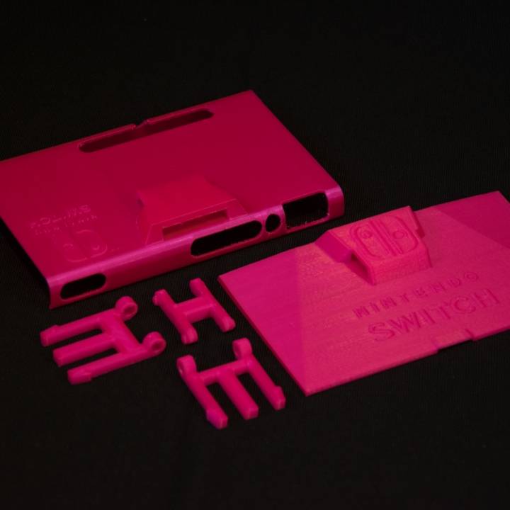 3D Printable Nintendo SWITCH multifunctional cover by Vlad