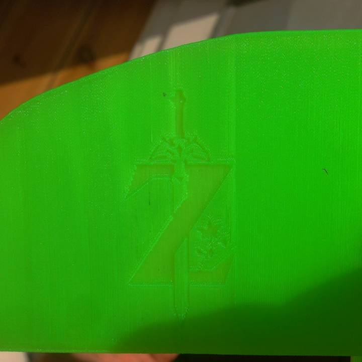 3D Printable ZELDA Themed Nintendo Switch Sun Shield by Felix