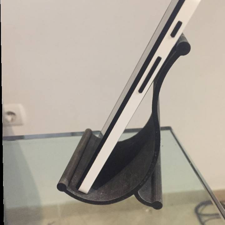 3D Printable Universal mobile stand by Miguel Angel