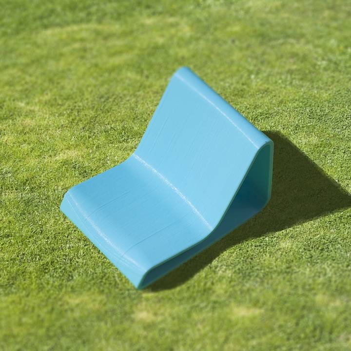 3D Printable The Easy Chair 1 by Michal Fanta