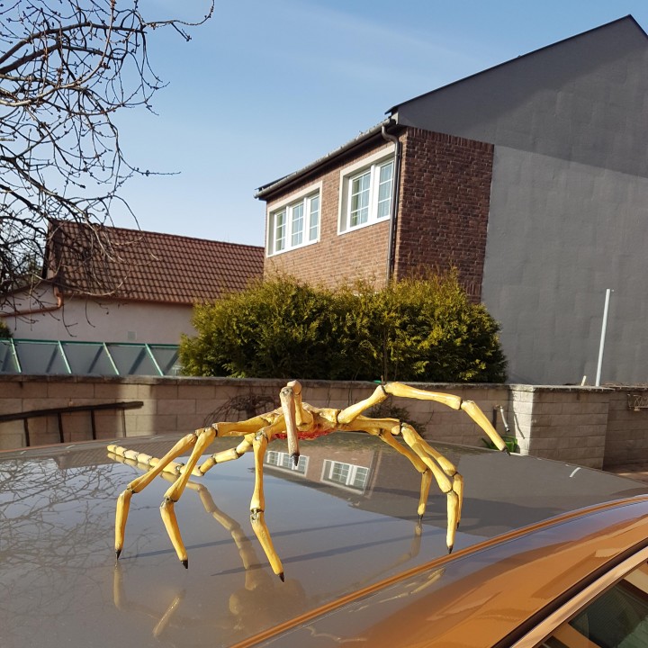 3D Print of Agisis Ultimate Alien Face Hugger (40in x 23in - LIFE SIZE ...