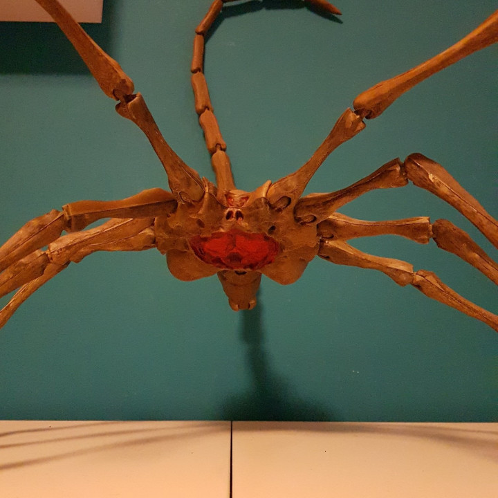 3D Print of Agisis Ultimate Alien Face Hugger (40in x 23in - LIFE SIZE ...