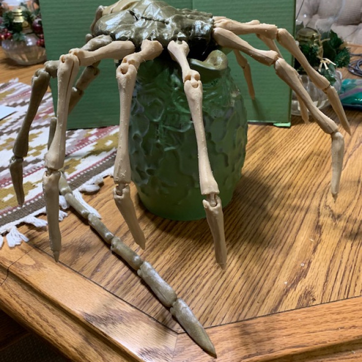 3D Print of Agisis Ultimate Alien Face Hugger (40in x 23in - LIFE SIZE ...