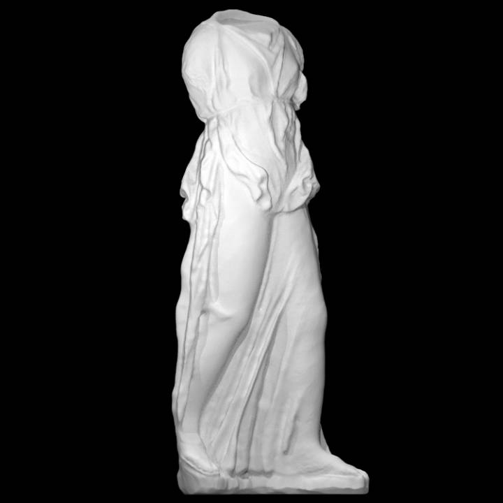 3D Printable Draped Female Statue by Scan The World