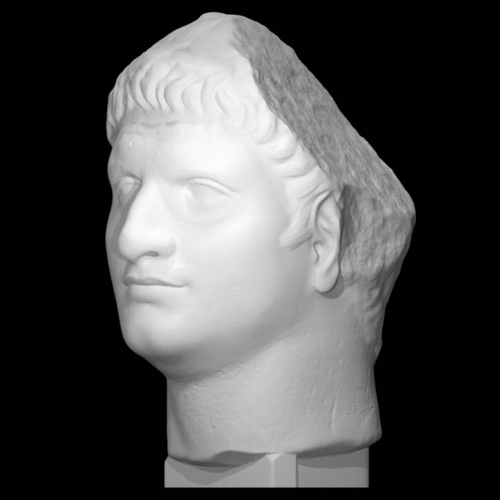 3D Printable Portrait of Domitian by Scan The World