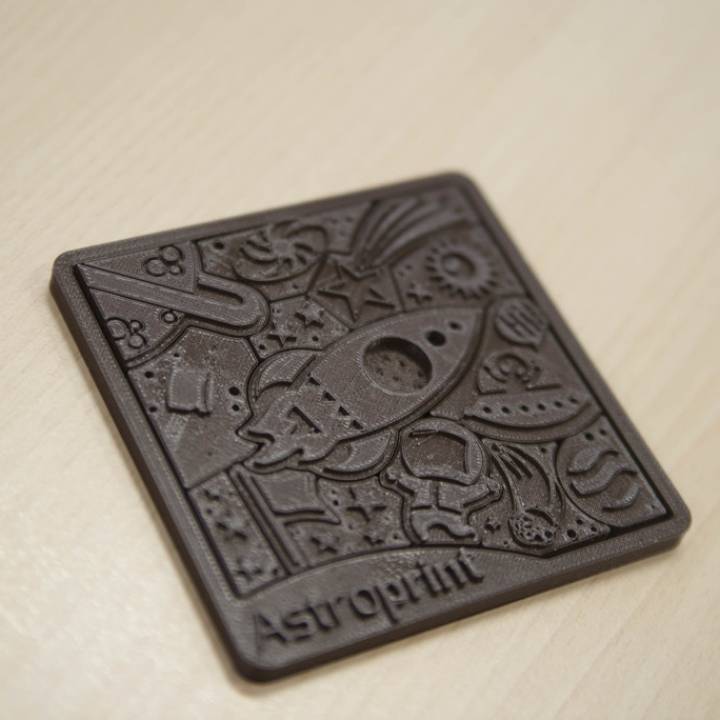 3D Printable AstroPrint Space Puzzle by AstroPrint