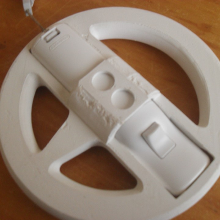 3D Print of Wii wheel by Rowan Design
