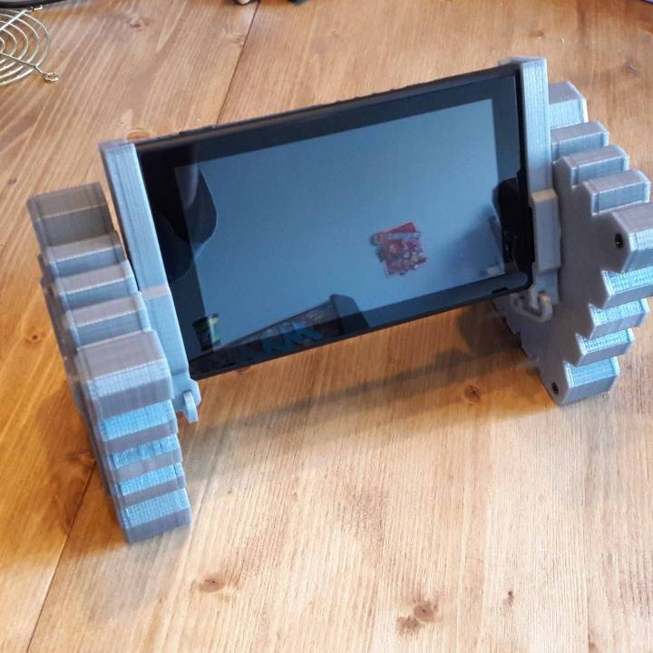 3D Printable Twomp_Nintendo_switch_stand by Peigne Damien