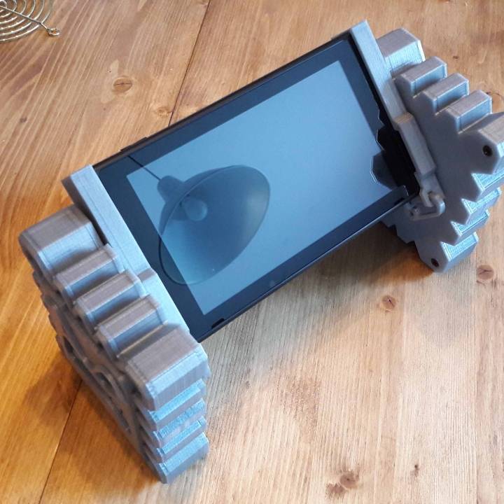 3D Printable Twomp_Nintendo_switch_stand by Peigne Damien