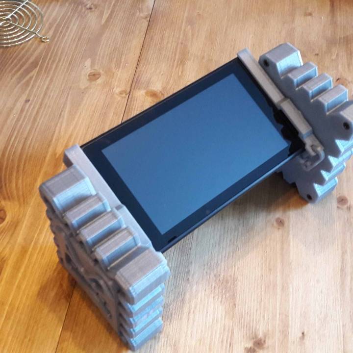 3D Printable Twomp_Nintendo_switch_stand by Peigne Damien