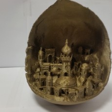 3D Printable Moon city by Jukka Seppänen