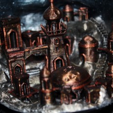 3D Printable Moon city by Jukka Seppänen