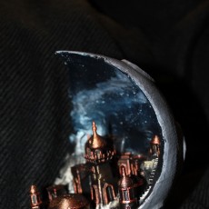 3D Printable Moon city by Jukka Seppänen