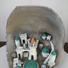 3D Printable Moon city by Jukka Seppänen