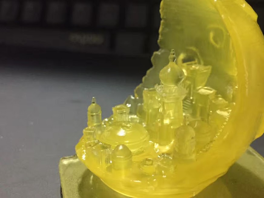 3D Printable Moon city by Jukka Seppänen