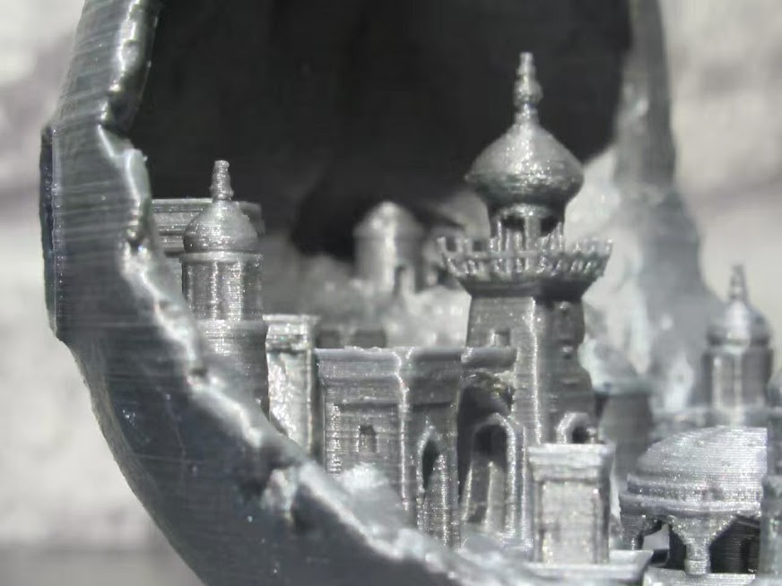 3D Printable Moon city by Jukka Seppänen