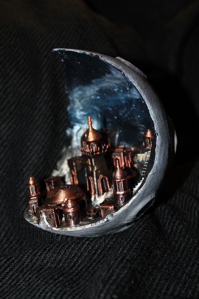 3D Printable Moon city by Jukka Seppänen