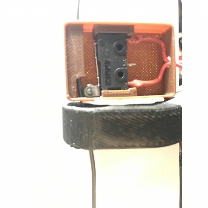 3D Printable Filament Run-Out Sensor Alarm by Chuck Hellebuyck
