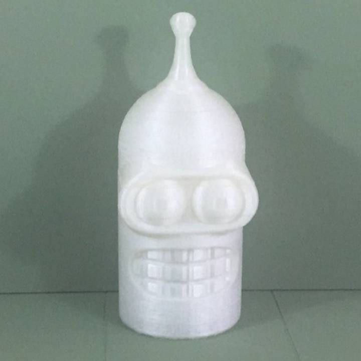 3D Printable Talking Bender by Chuck Hellebuyck