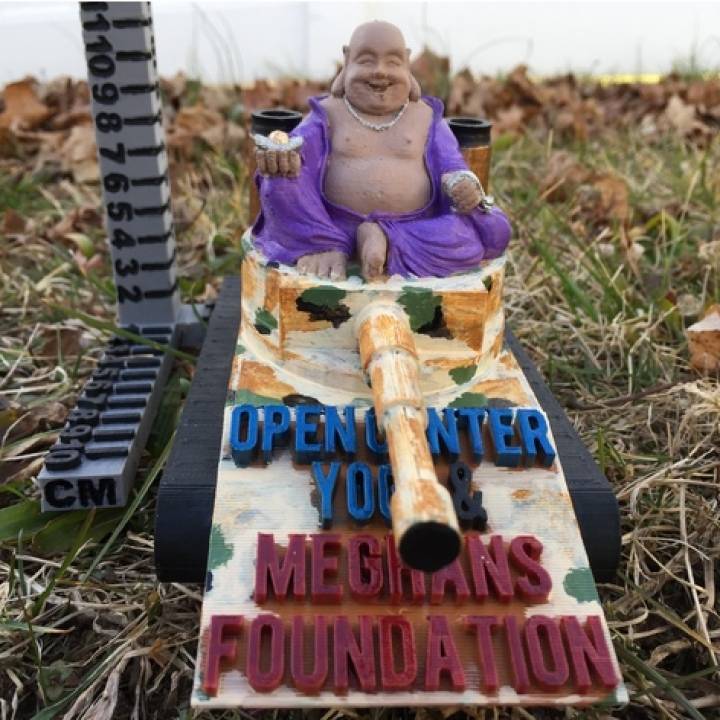 3D Printable Buddha Tank by Star Labs 3D, LLC