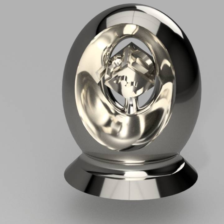 3D Printable 3D PI awards 2K17 trophy by allison gonzalez