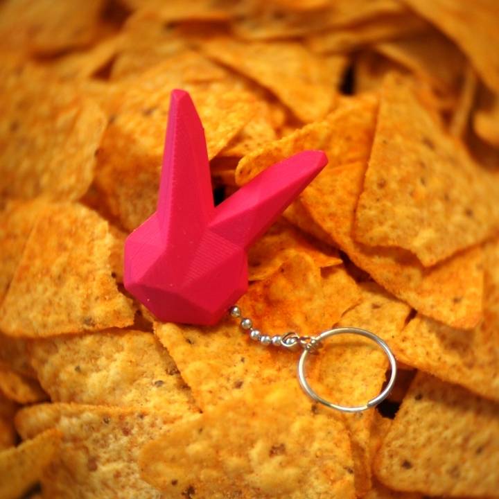 3D Printable D.Va's K.Chain by Tokytome