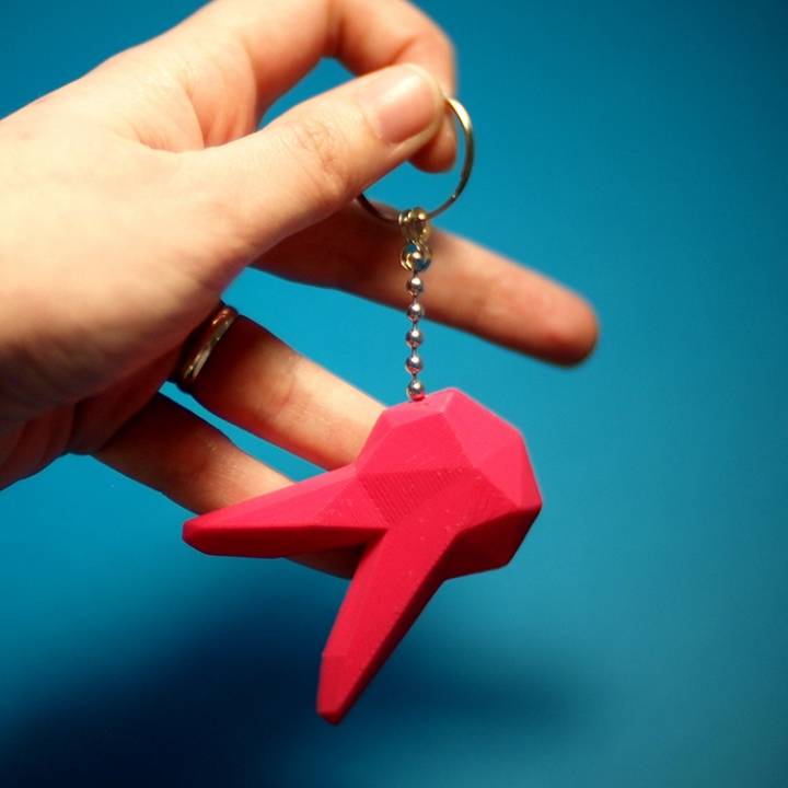 3D Printable D.Va's K.Chain by Tokytome