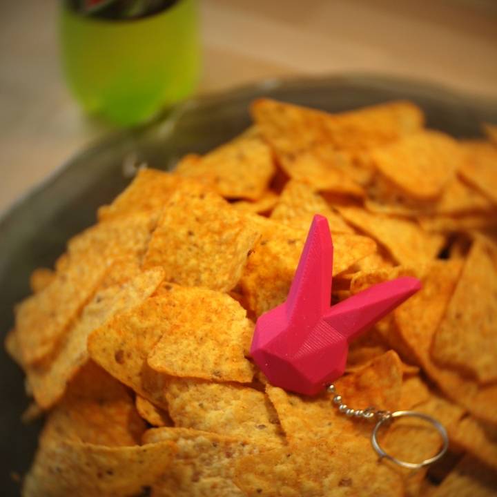 3D Printable D.Va's K.Chain by Tokytome